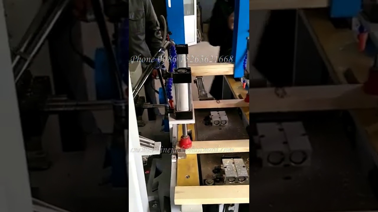 Wood drilling hole, wood gluing machine, wood dowel inserting machine ...