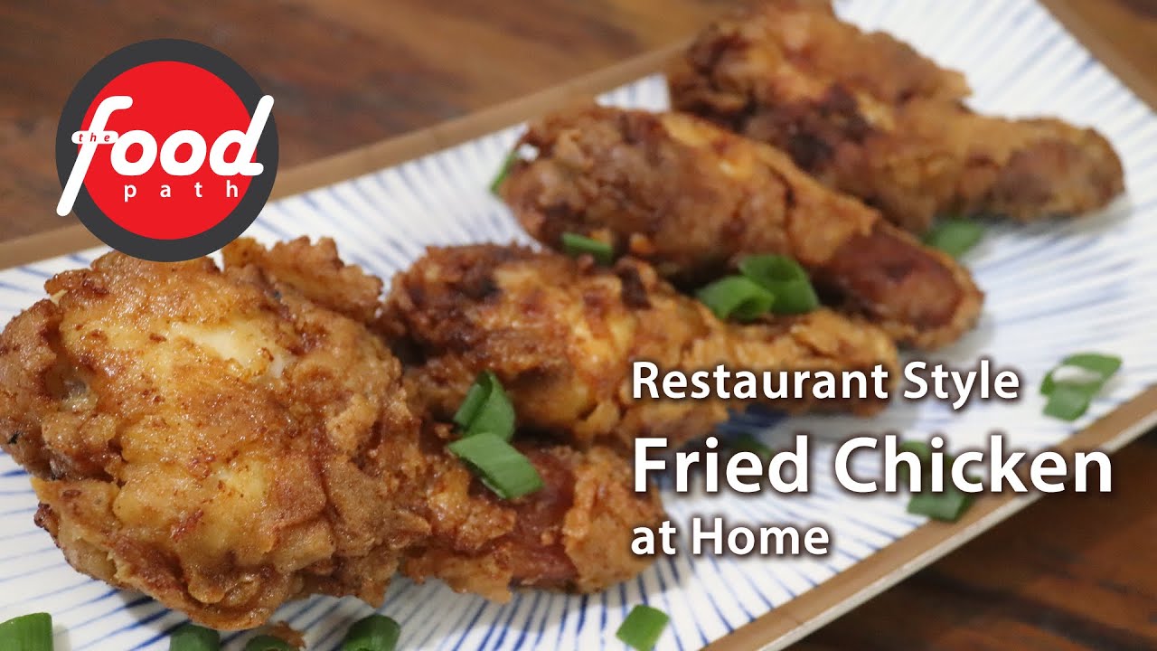 Restaurant Style Fried Chicken at Home - YouTube