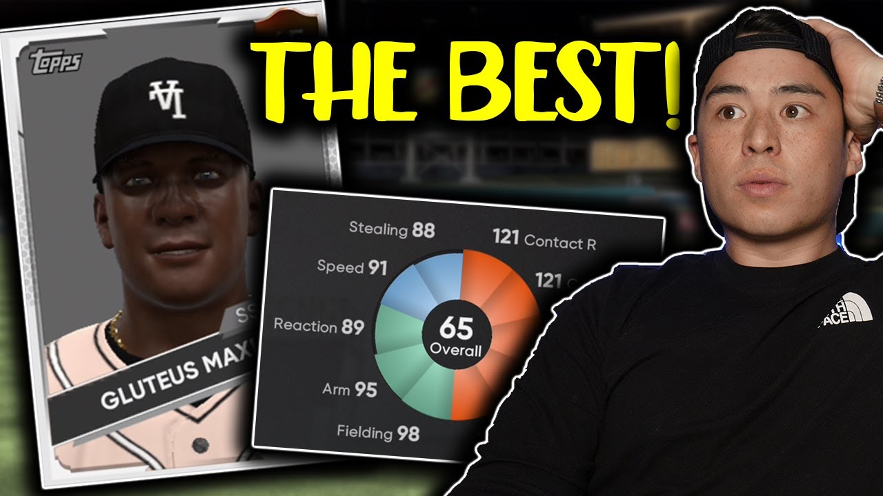 I Made The BEST CREATED PLAYER In MLB The SHOW 21... - YouTube