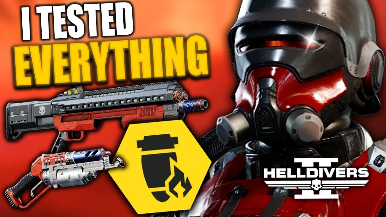 Helldivers 2: Testing EVERY New Weapon in the FREEDOM'S FLAME Warbond ...