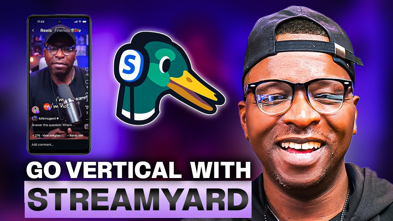Master Vertical Streaming on StreamYard: Step-by-Step Guide - YouTube