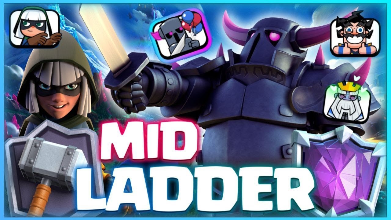 MID LADDER TO TOP LADDER - CLASH ROYALE !🔥 - YouTube