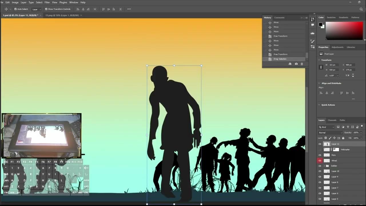 How I made this DayZ Loading Screen. - YouTube