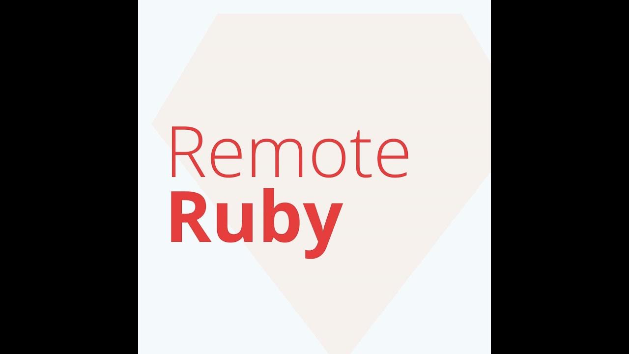 Ruby 3, Ruby 4!?, Matz's Long Term Plans, More StimulusJS, and a New Stripe Course - YouTube