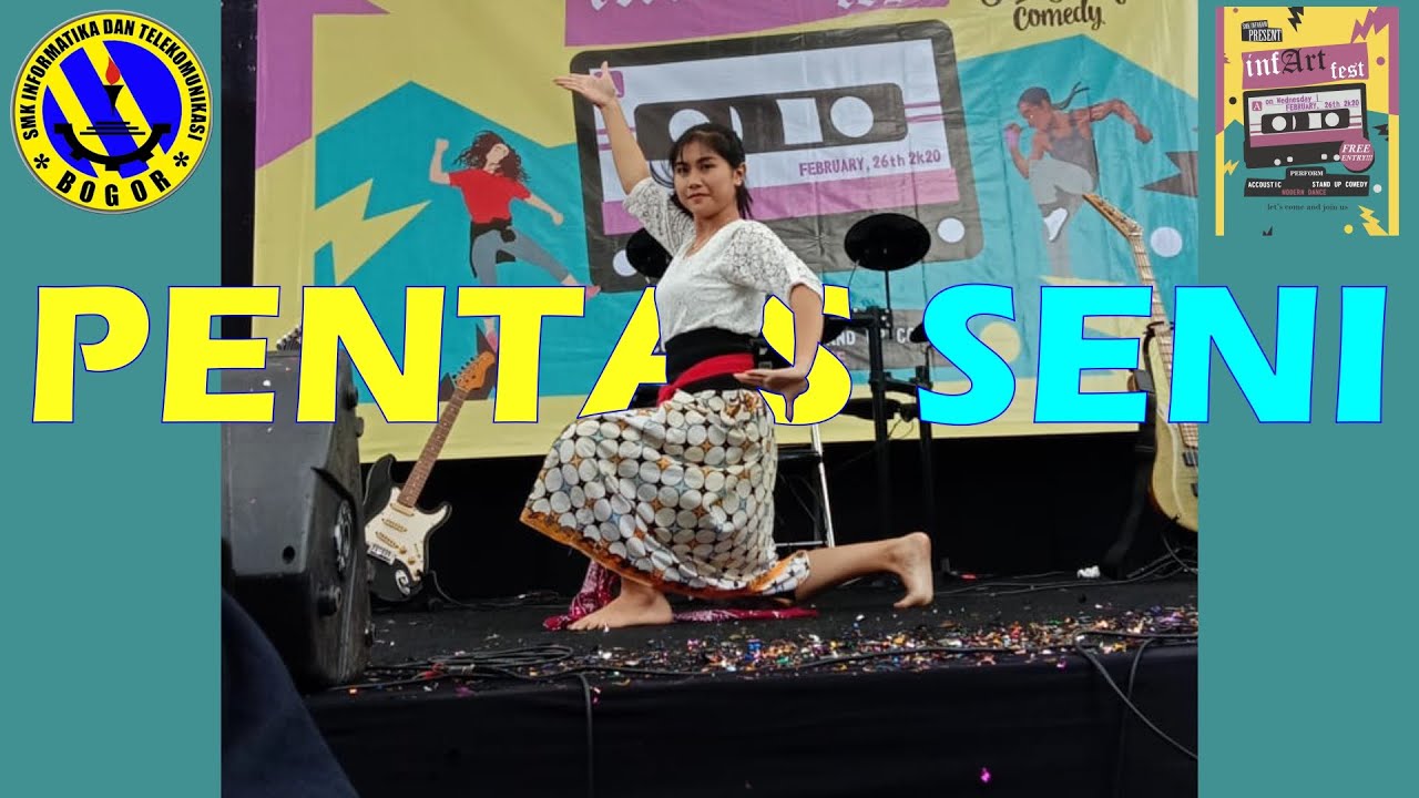 SMK Infokom Bogor #infArtFest - YouTube