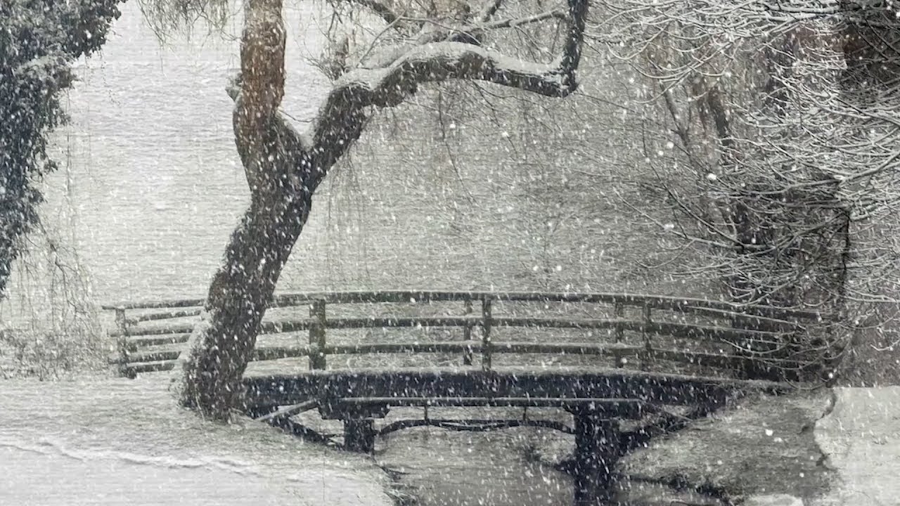 Peaceful Relaxing Instrumental Music, Beautiful Nature Music "Snowy ...
