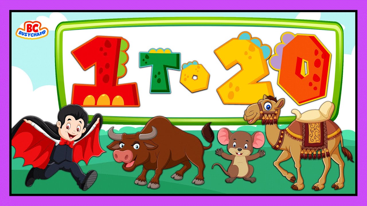 How To Count 1-20 For Toddlers | Learning Numbers For Toddlers ...