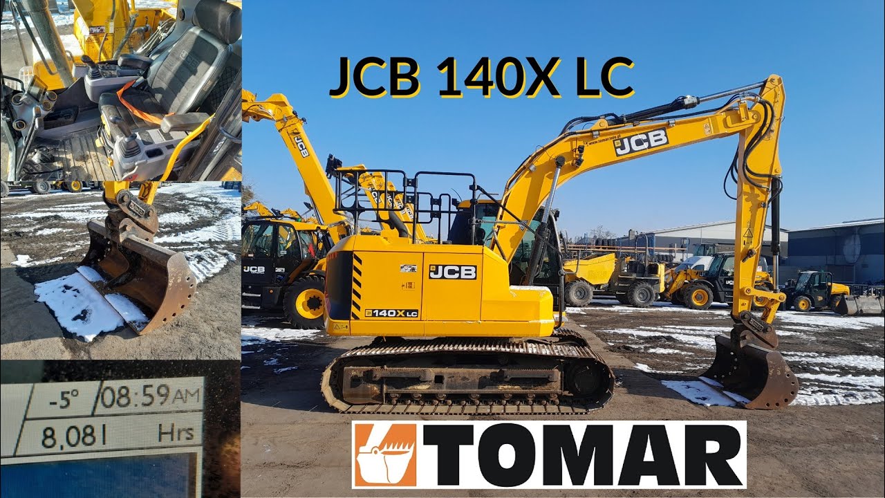 JCB 140X 2019r SKU 5143tel. +48 575 316 333 tracked excavator koparka ...