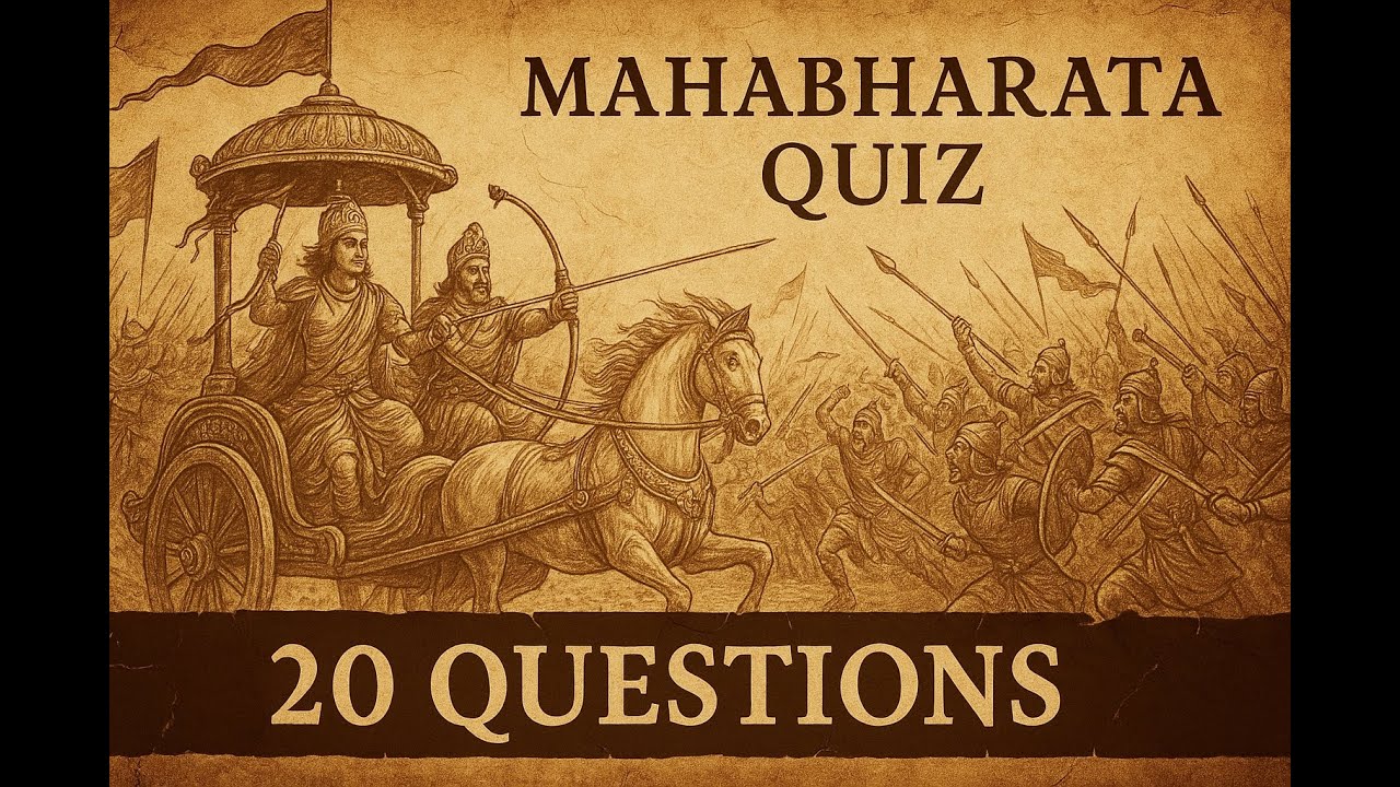 Mahabharata Quiz Challenge 🔱 | 20 Questions Every Fan Must Answer ...