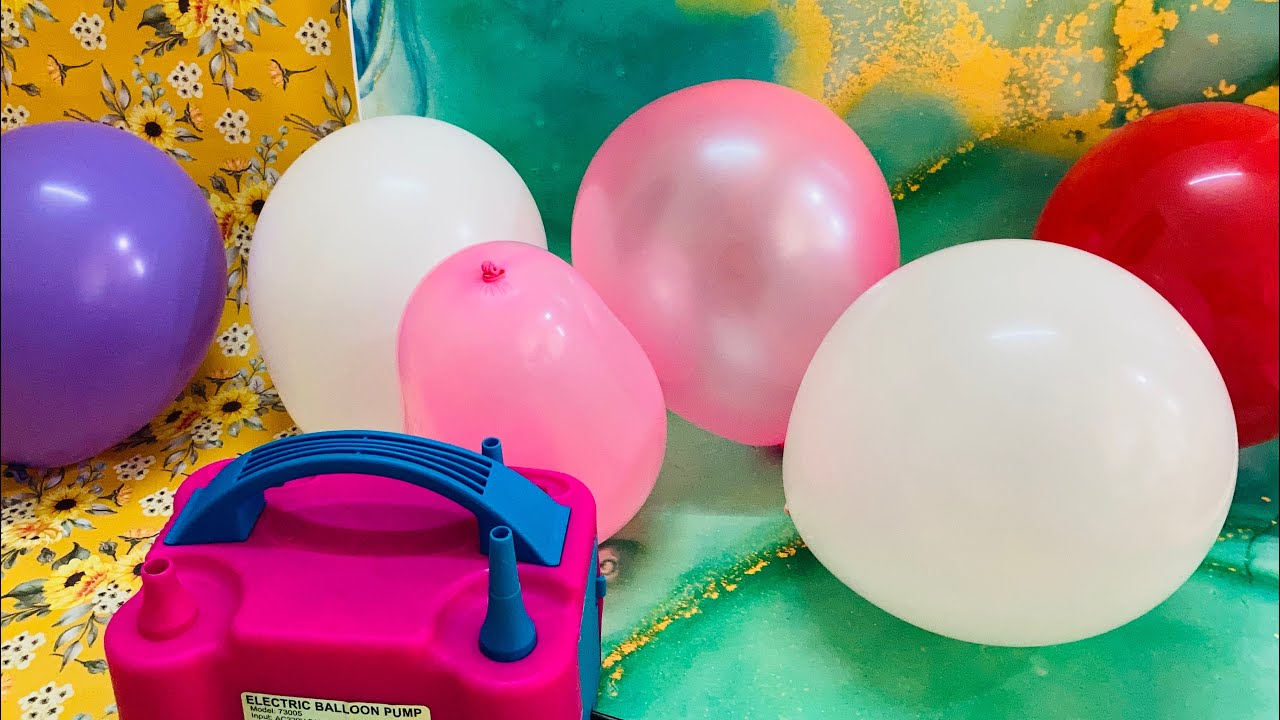 Balloon blowing videos | balloon blowing show - YouTube