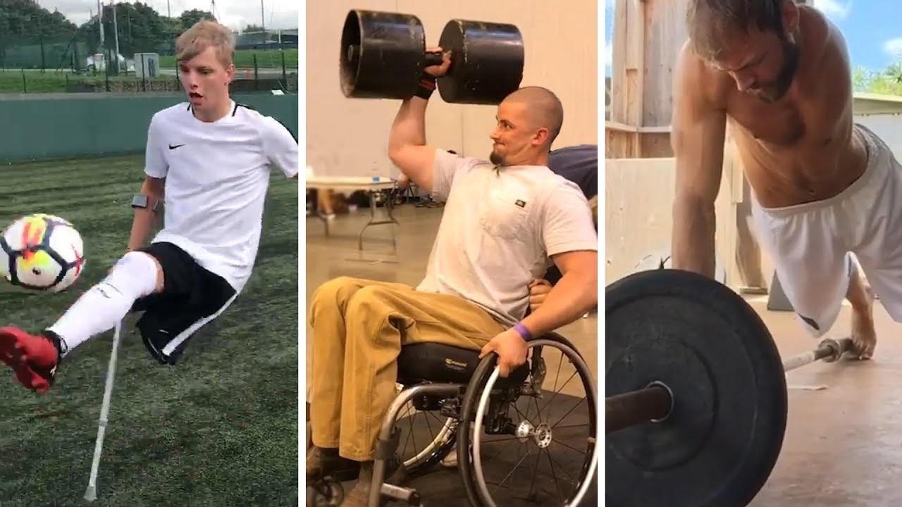 Inspiring Disabled Athletes! | People are Awesome - YouTube