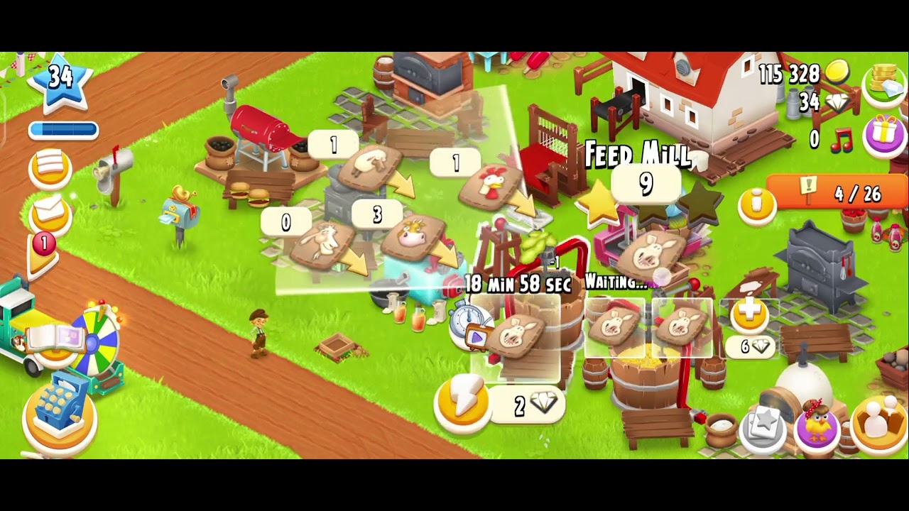 HAY DAY TIME! | tried finishing derby task | LEVEL 34 - YouTube