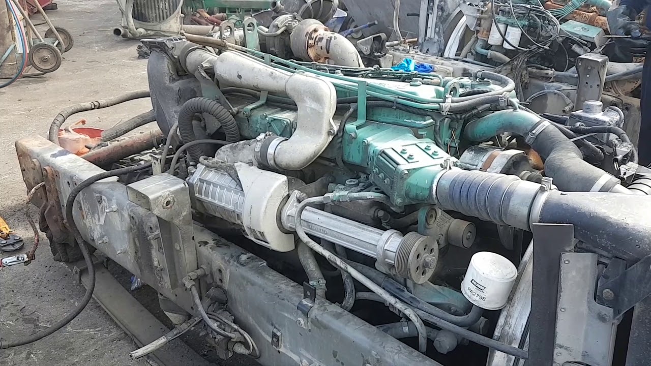 VOLVO D6A250E ΜΗΧΑΝΗ / ENGINE - YouTube
