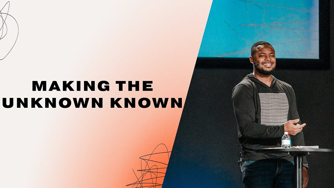 Making The Unknown Known - YouTube