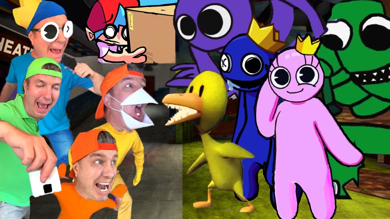 Rainbow Friends 2D But(Yellow, Pink Sing It)Confronting Yourself.FNF ...