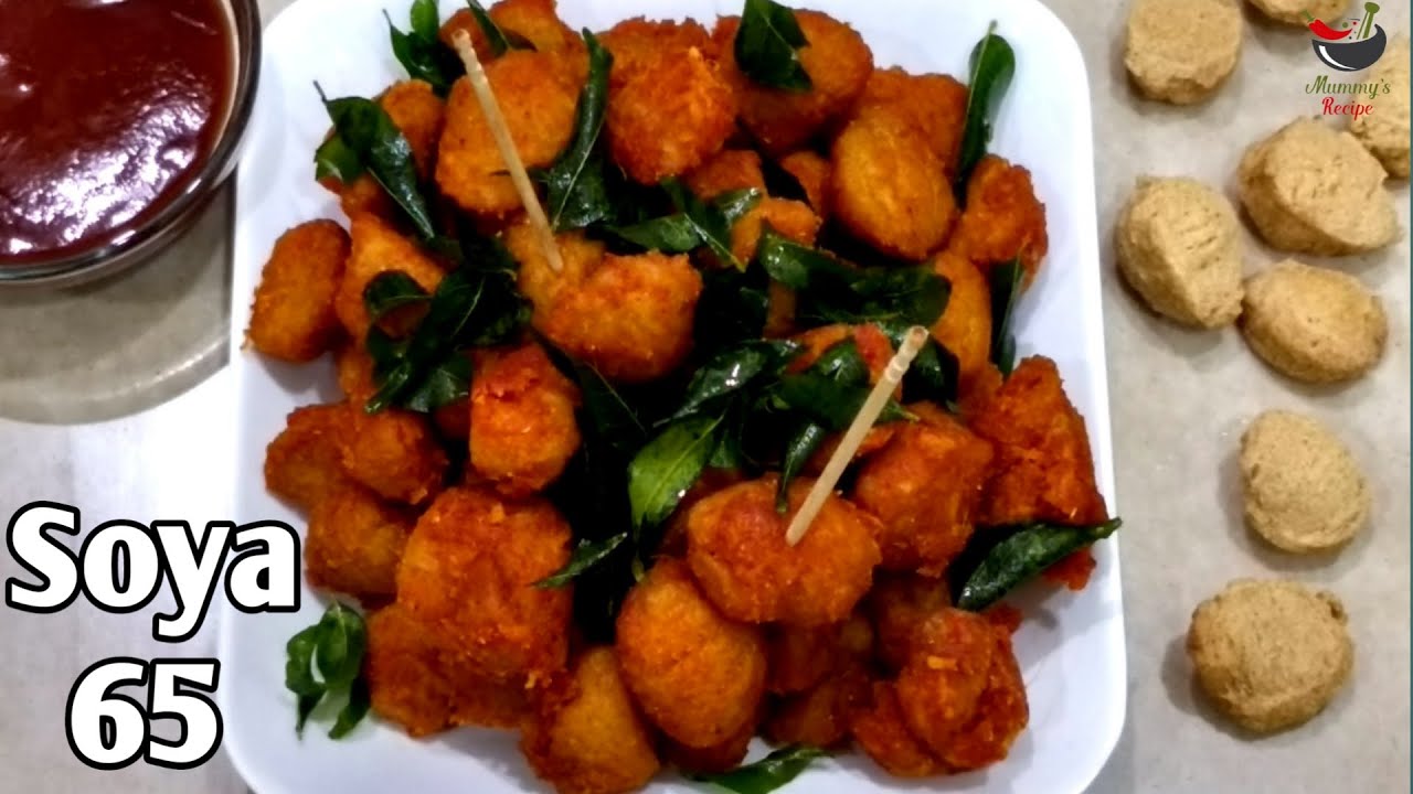 Soya 65 | सोया 65 Veg starter make at home | Soya fry | Soya Pops ...