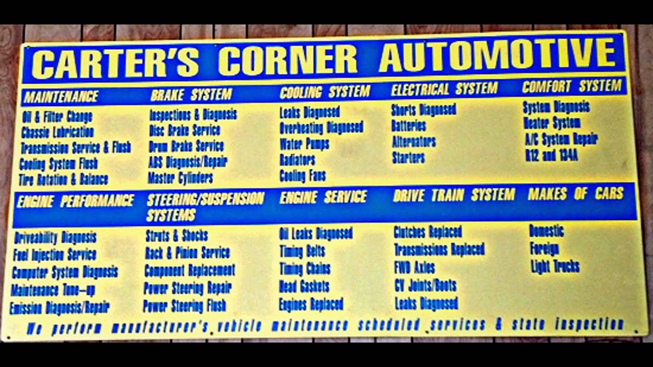 Carter's Corner Automotive Repair 757-850-1230 Hampton - YouTube