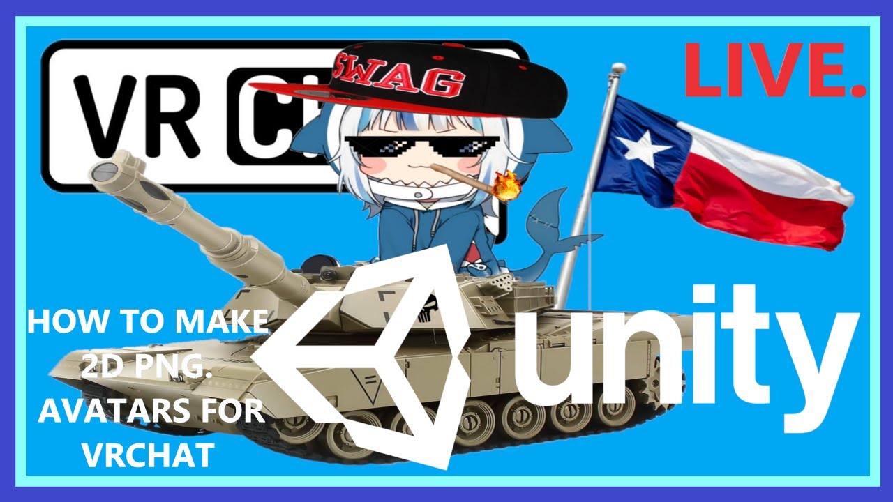 LET'S MAKE 2D PNG AVATARS FOR VRCHAT - YouTube