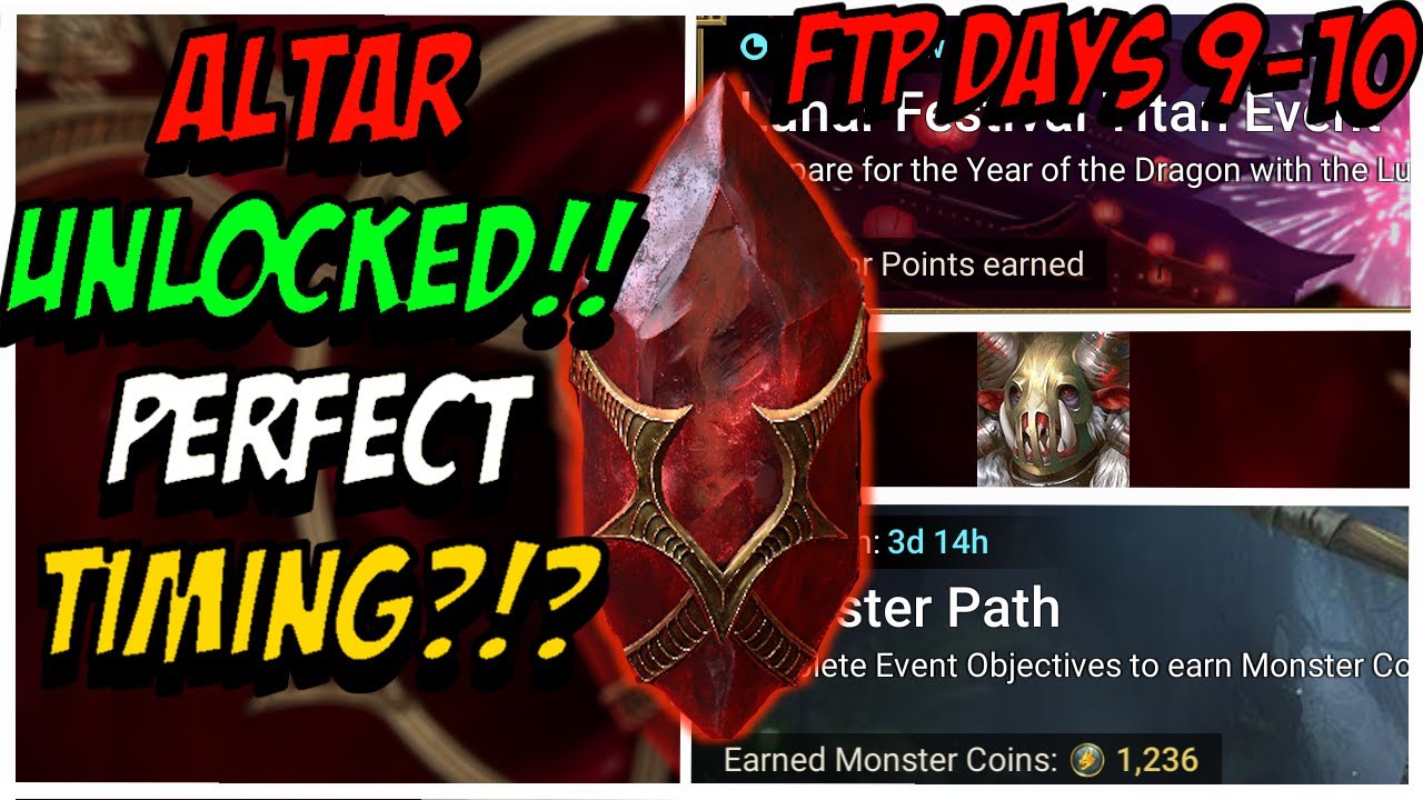 Altar of Souls Unlocked!! Shard and SoulStone Pulls? FTP Update Days 9 ...