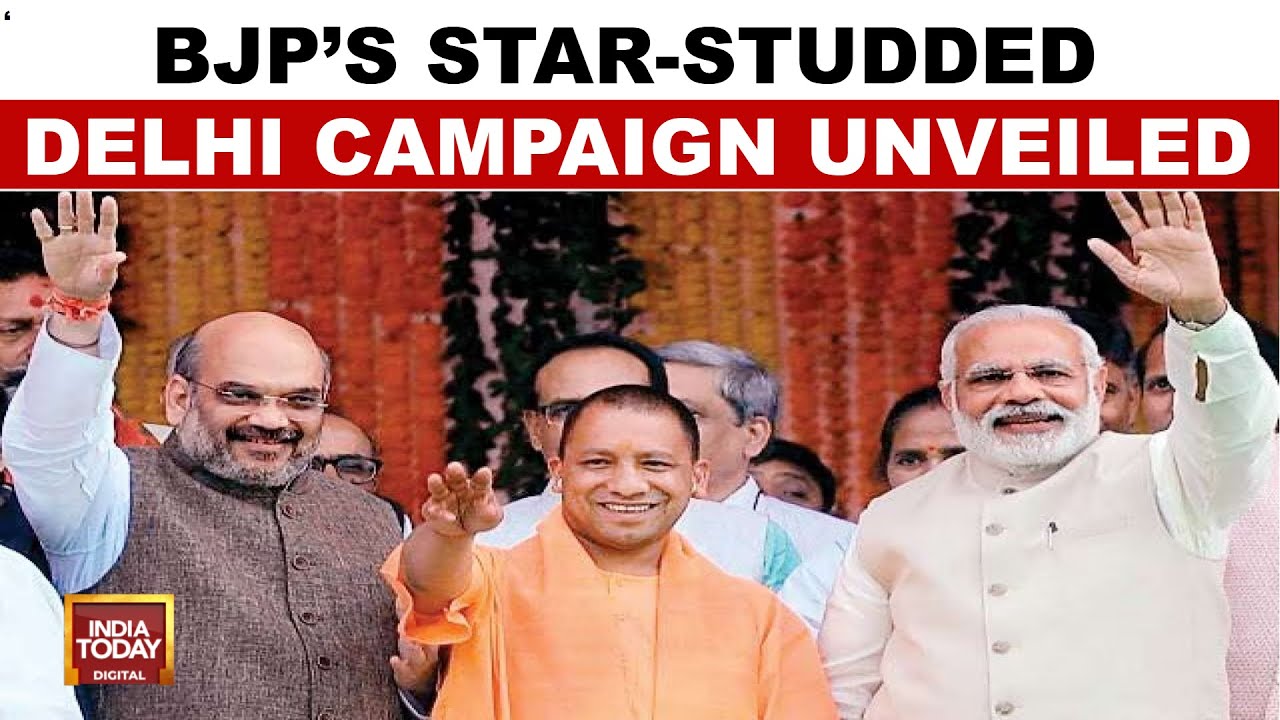 Delhi Election 2025: BJP's Delhi Campaign Blitz | PM Modi To Lead with ...