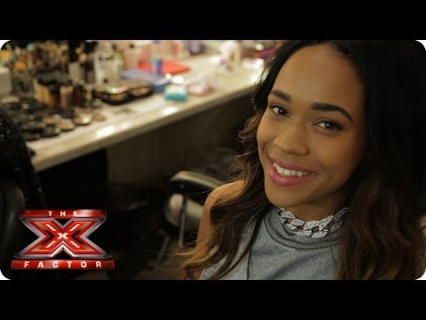 Get Tamera's natural look with Julia Carta - X Factor Make Up Room - The X Factor UK 2013