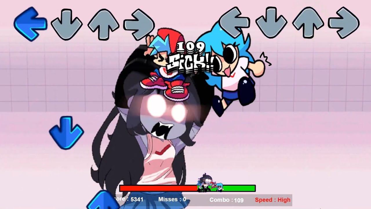 Ski vs SKY - Together Forever - Tug O War [FNF Mod] - YouTube