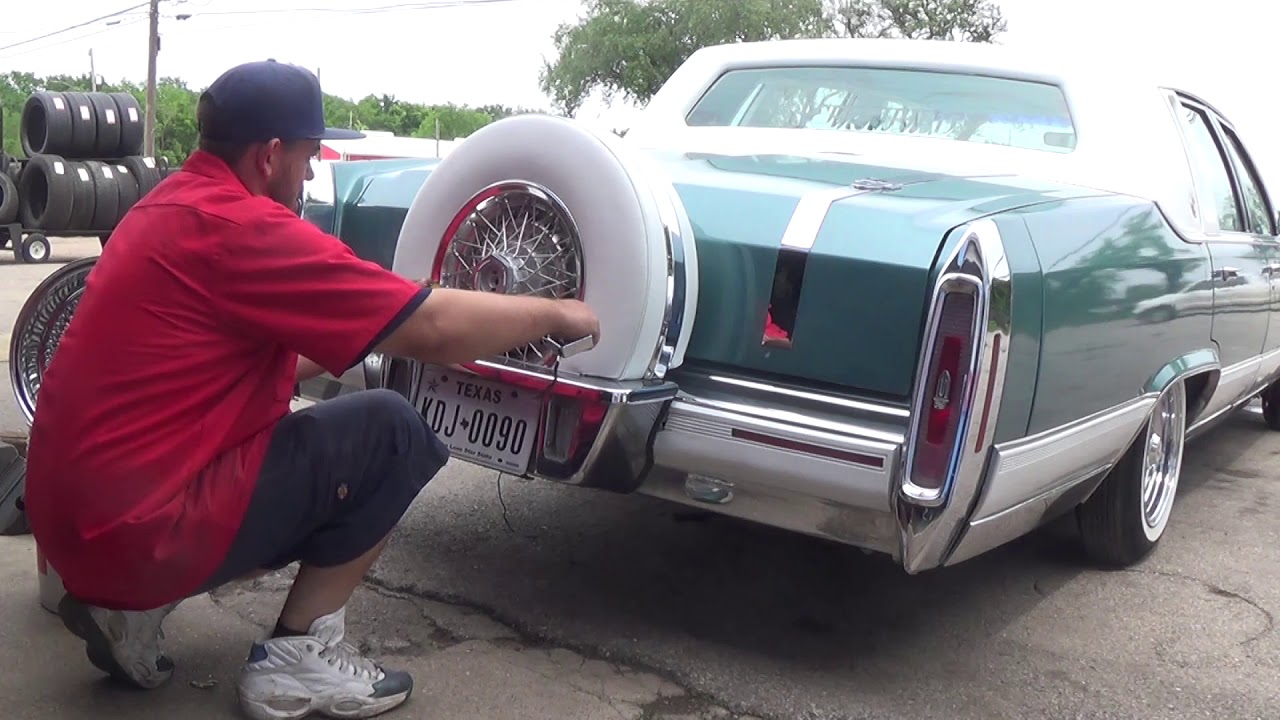 DONK UPDATE AND FIFTH WHEEL INSTALL ON LOWRIDER CADILLAC! - YouTube