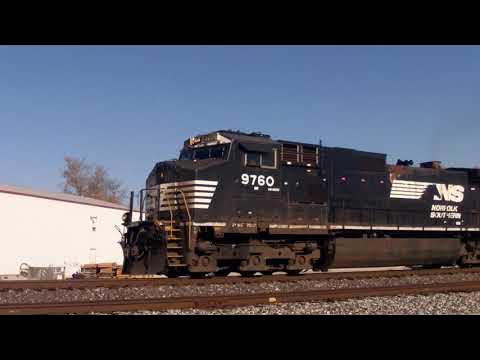 NS 255 @ CLYMERS, IN 11 7 23 NS 9760 - YouTube