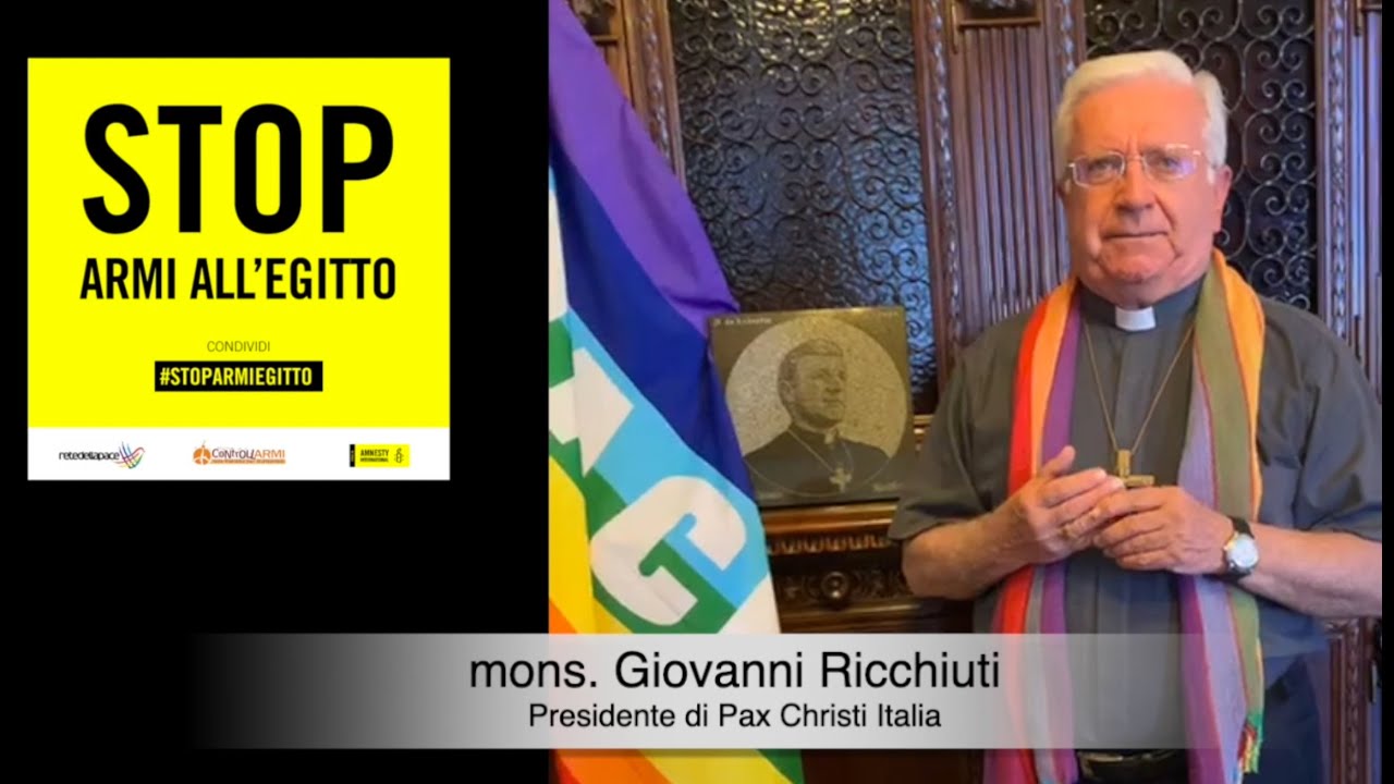 Mons. Giovanni Ricchiuti per #StopArmiEgitto - YouTube