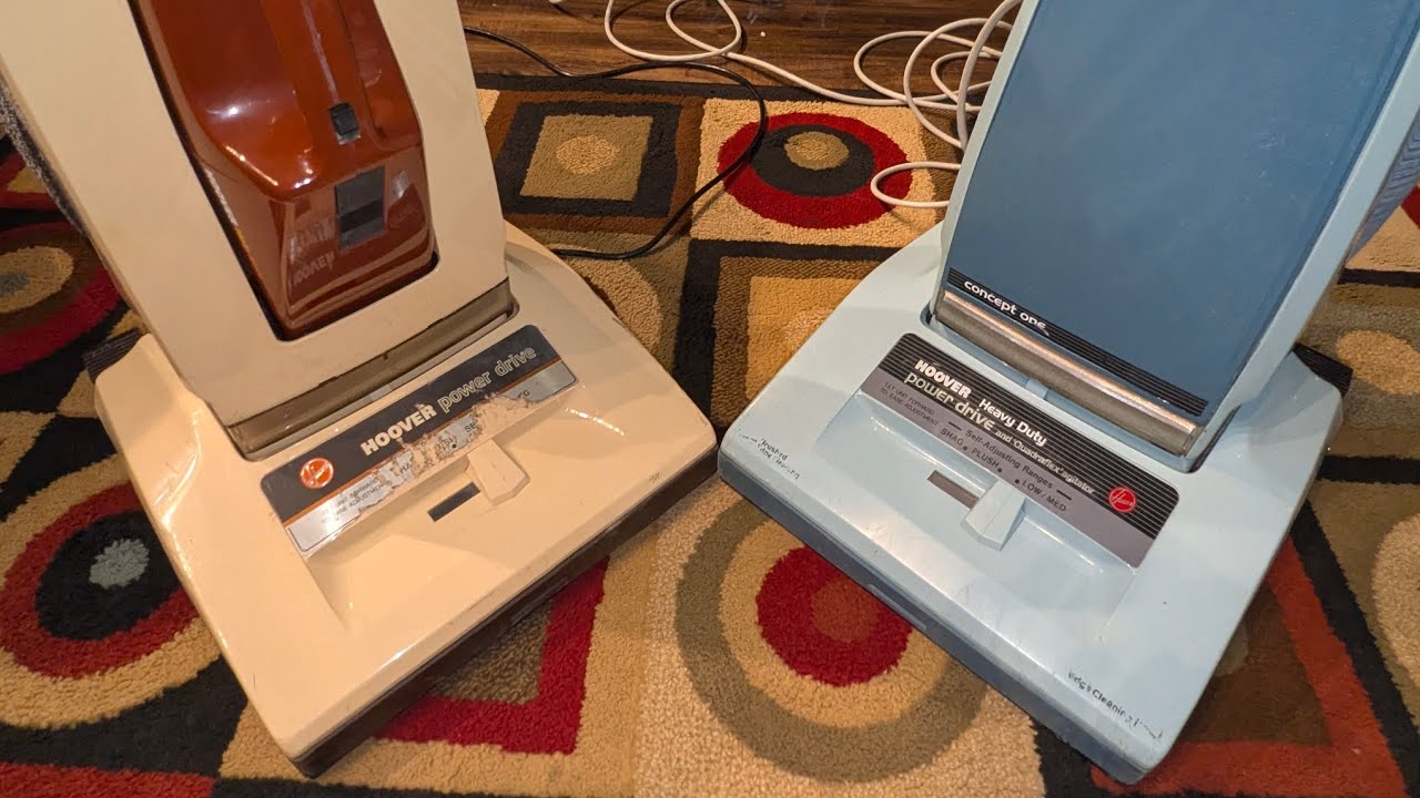 '84 Hoover Concept Two Power Drive U3303 VS '88 Hoover Concept One ...