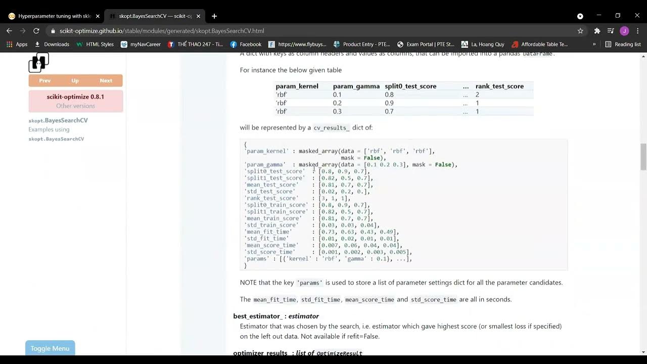 Hyperparameter tuning with sklearn crash course [2022] - YouTube