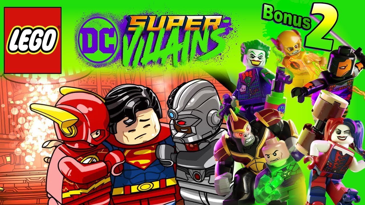 Lego DC Super Villains Justice League Story 100% Part 2 Man to Mantis ...