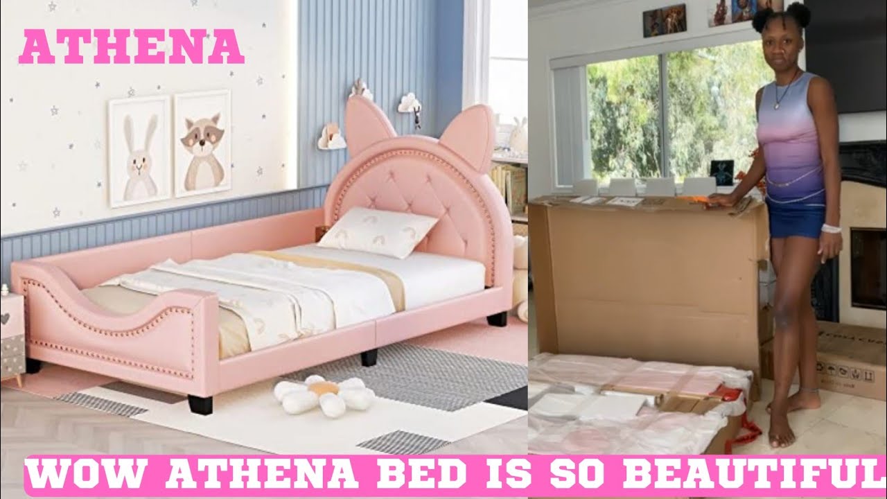 Omg Athena Bed🛏️is Beautiful @korraobidi Perfectly Fixed Athena Bed💓 ...