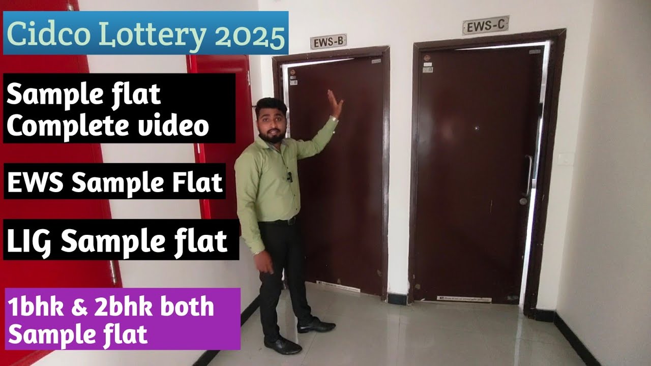 Cidco lottery 2024 sample flat | Cidco lottery 2024 EWS and LIG Sample ...