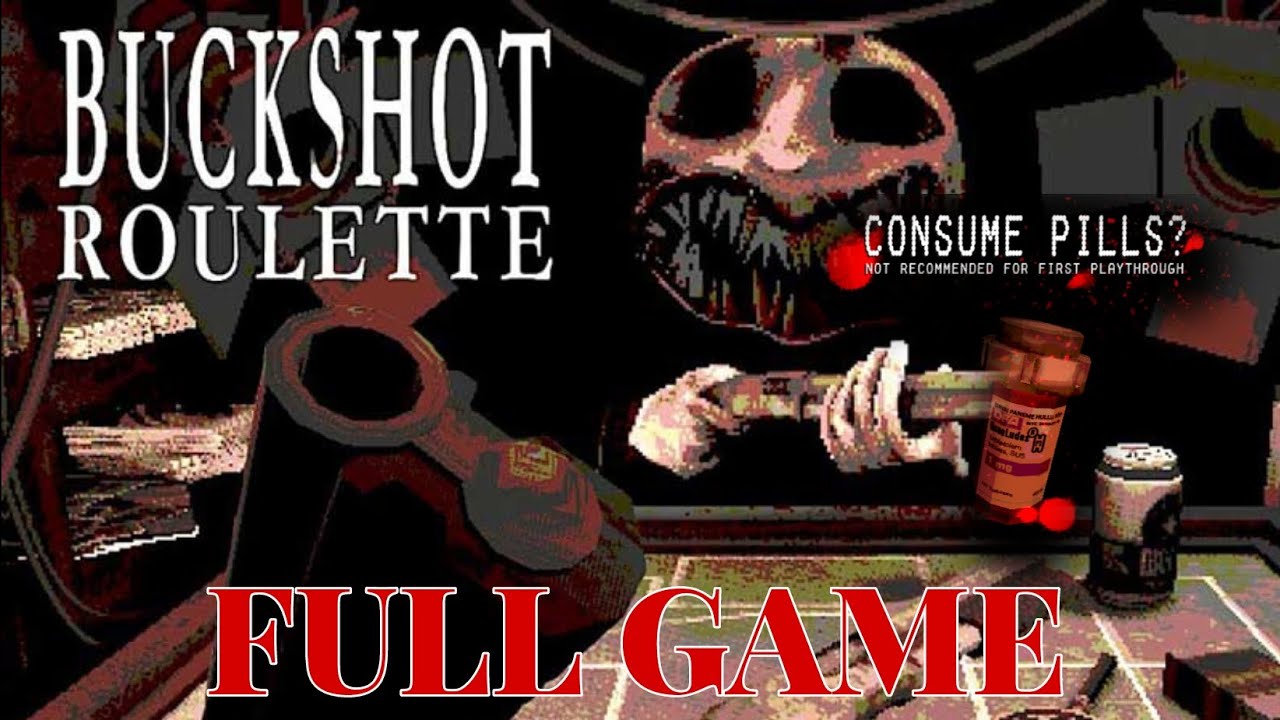 BUCKSHOT ROULETTE FULL GAME RISK OF DEATH 💀💀 - YouTube