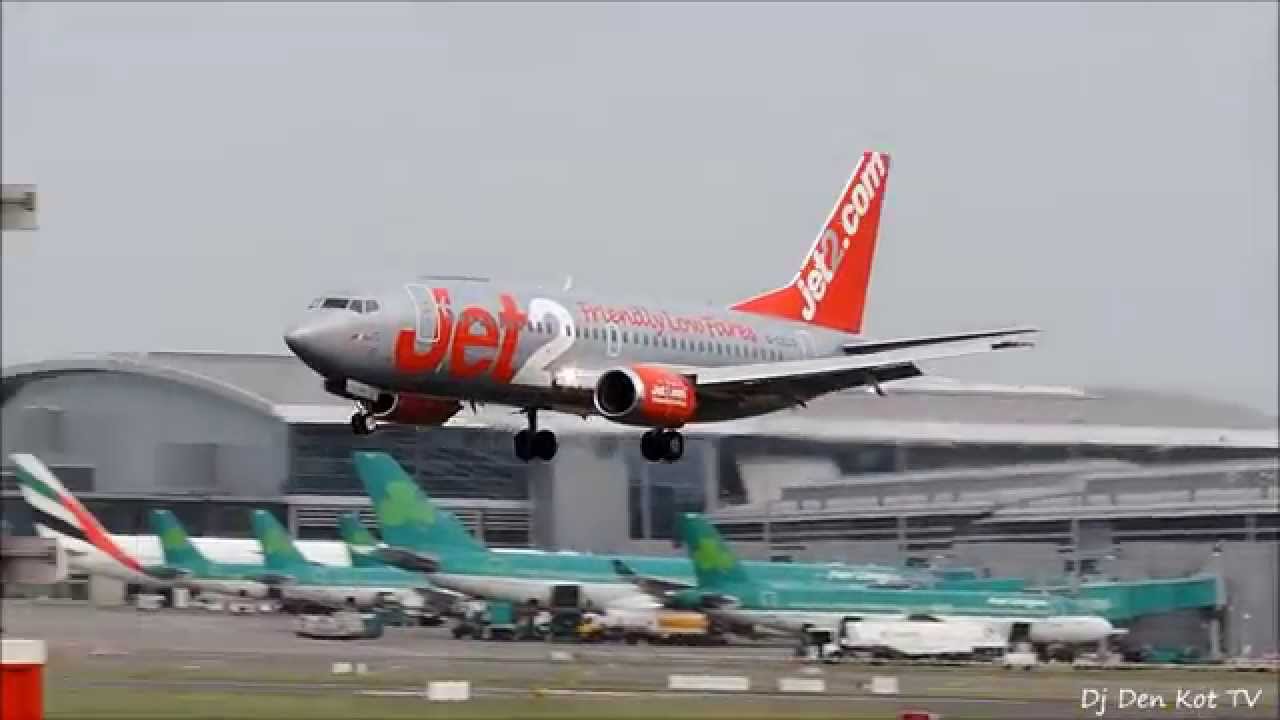 Jet2 Landing Dublin Airport - YouTube