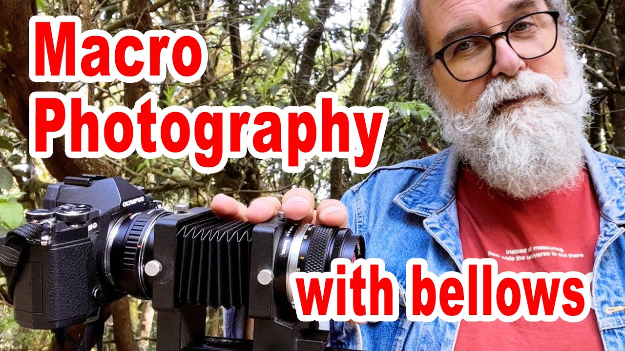 Macro photography using bellows - IN ENGLISH - YouTube