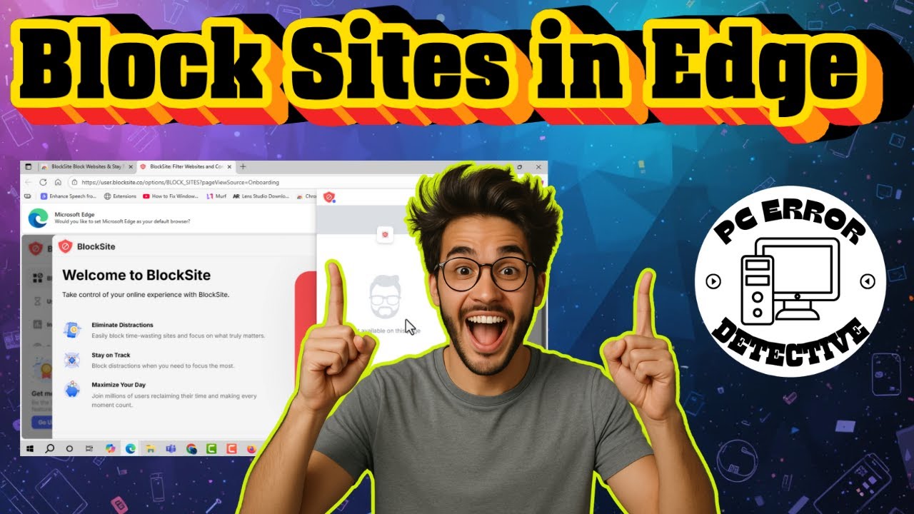 How To Block Sites In Microsoft Edge | Quick & Simple Guide (2025 ...
