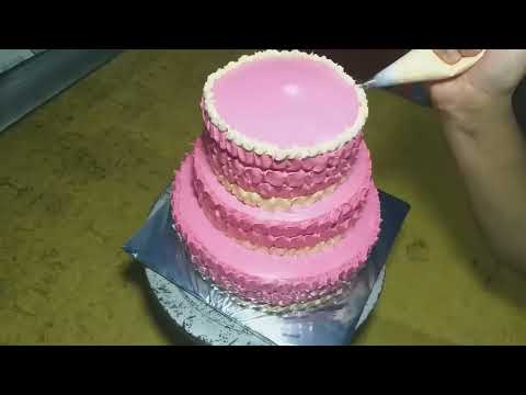 Simple creative step cake design || How to make a step cake creative ...
