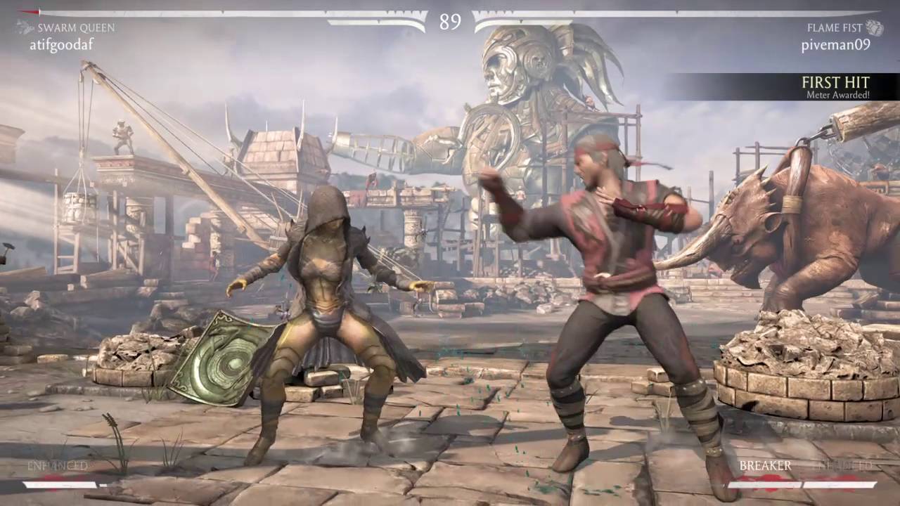 Mkx practice and online gameplay - YouTube