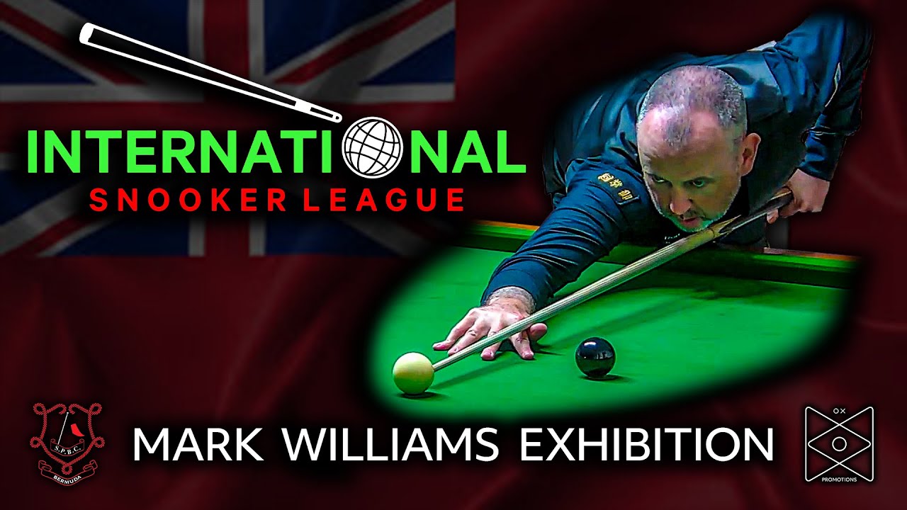 Mark Williams vs Jonathan Wood | International Snooker League | Bermuda ...