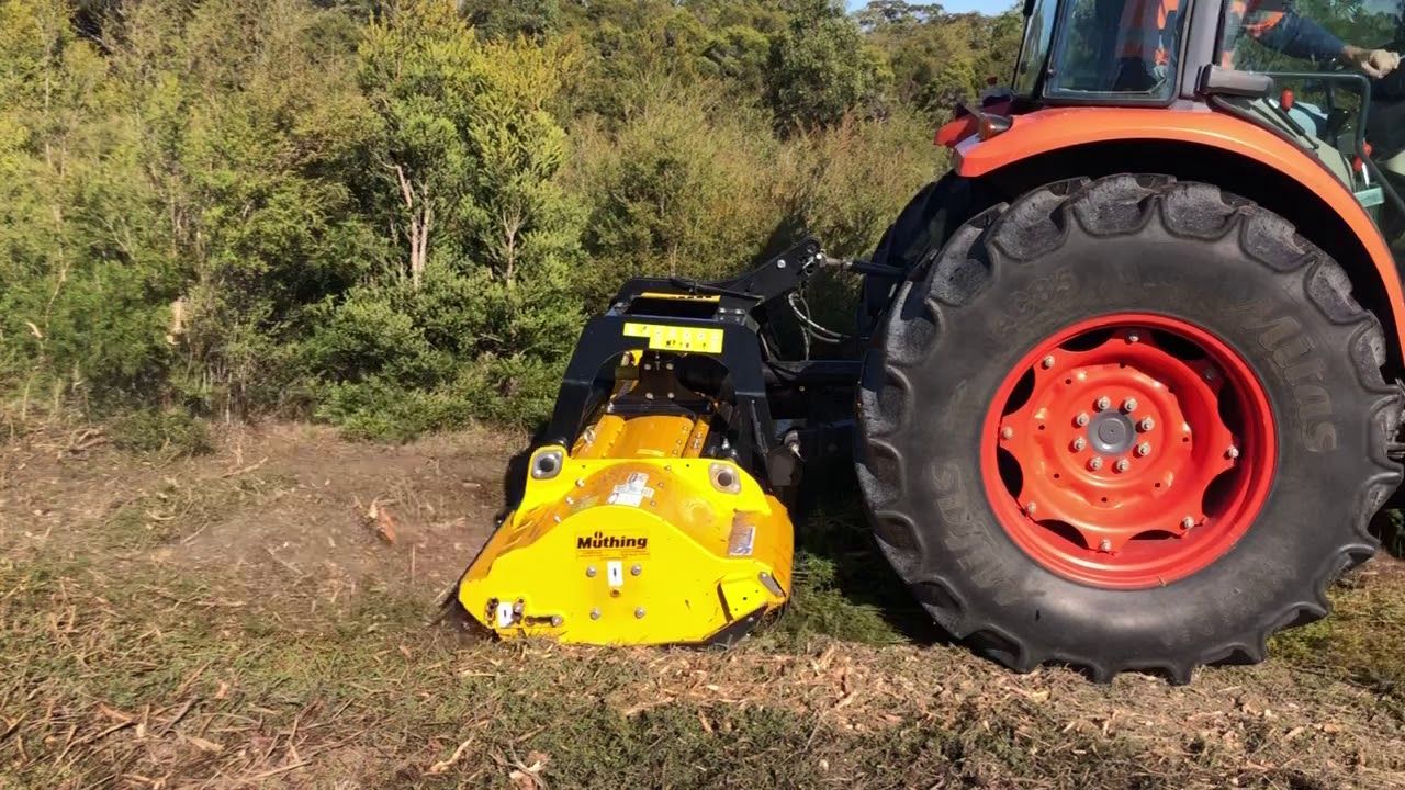 Muthing MU-L 200 Mulcher - YouTube