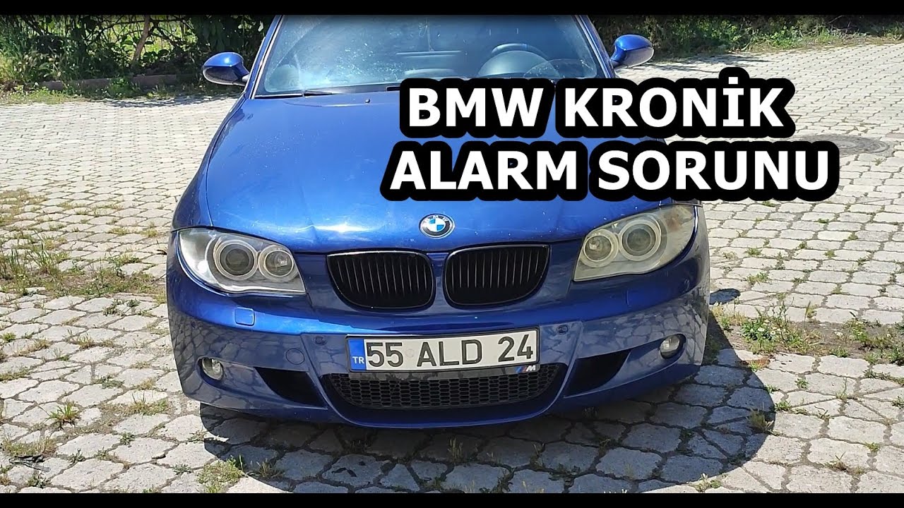 BMW KRONİK ALARM SORUNU | BMW e87 e90 Alarm problem - YouTube