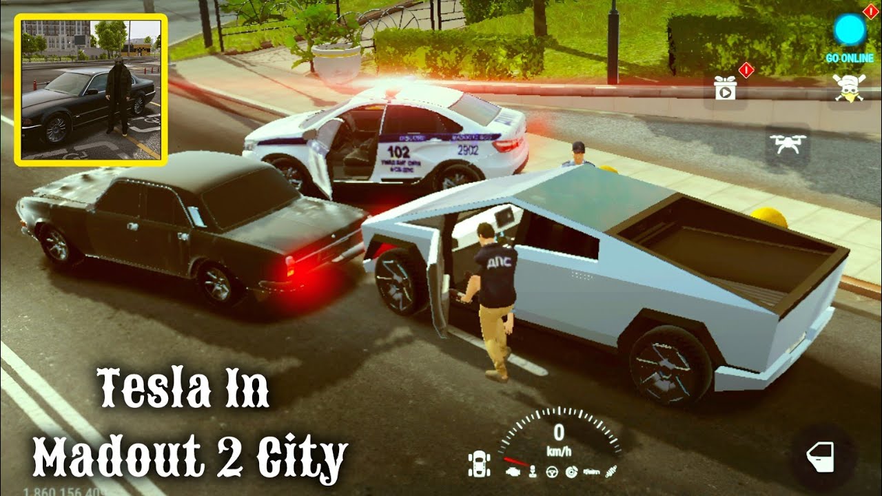 MadOut 2 Grand Auto Racing: Finding Tesla Car & Truck + Buying a New ...