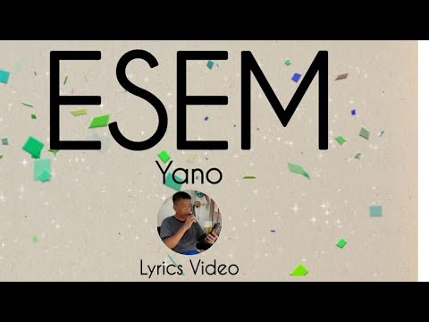Esem - Yano - Cover By @jerrybarbershop - Lyrics Video🎧 - YouTube