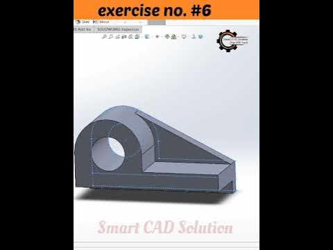 Solidwork basic tutorial for beginners// Smart CAD Solution// Solidwork part design - YouTube