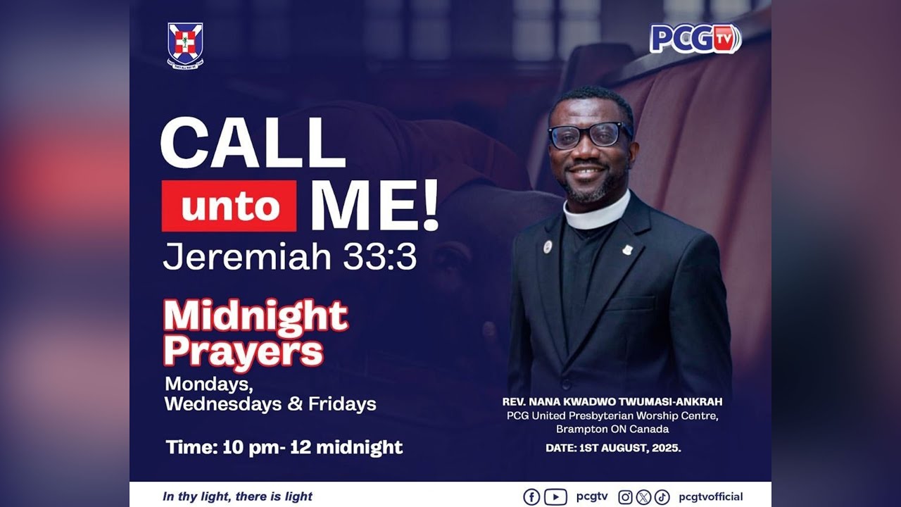CALL UNTO ME || MIDNIGHT PRAYERS || 1-08-2025 || EPISODE 14 - YouTube
