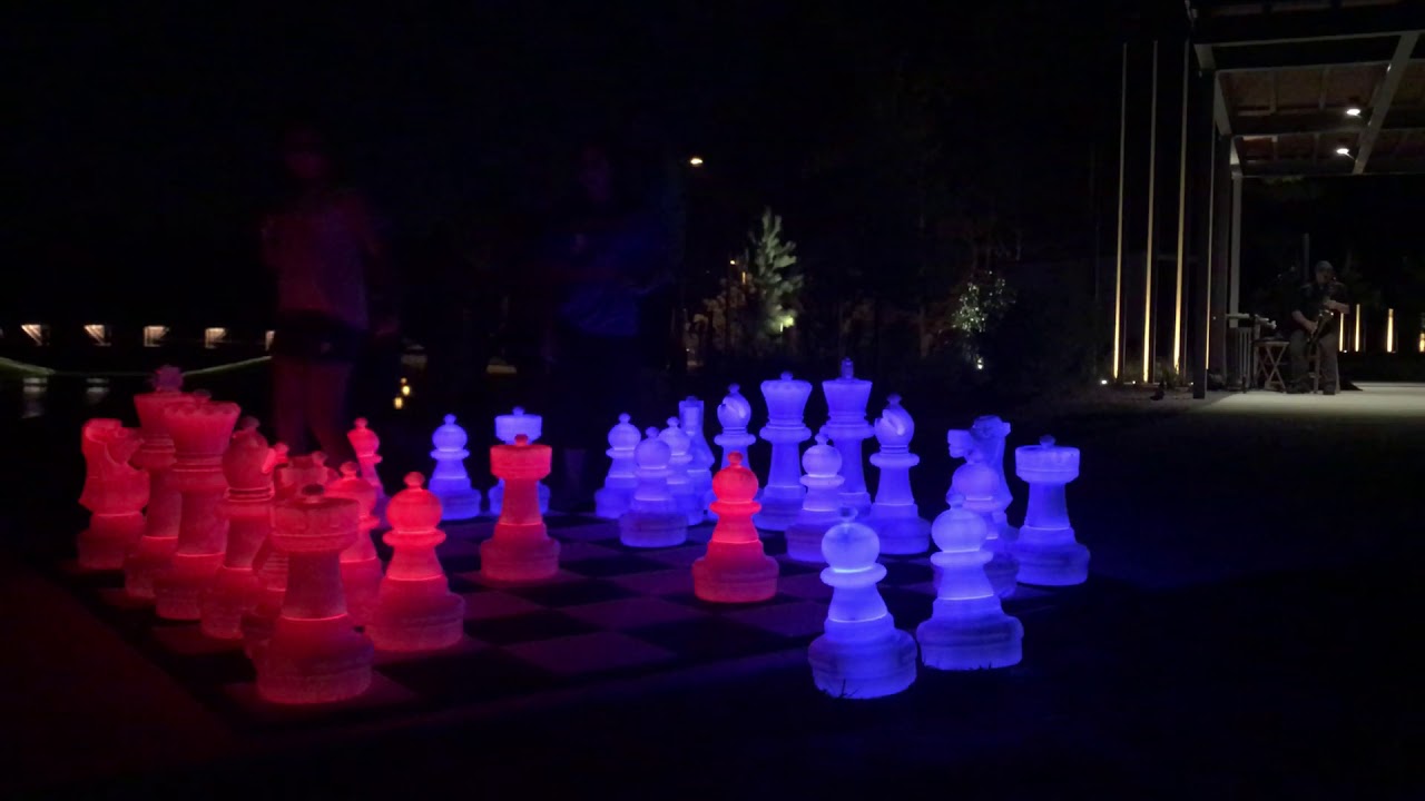 Giant LED Chess Houston Party Rental - YouTube