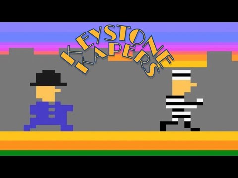 POLICIA E LADRÃO - KEYSTONE KAPERS (Atari 2600) 19650 PONTOS - YouTube