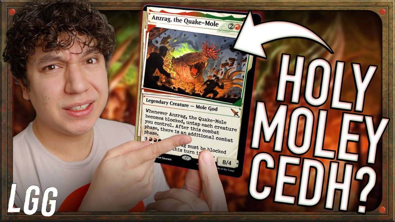 HOLY MOLEY! Anzrag, the Quake-Mole is Gruul's next cEDH Commander ...